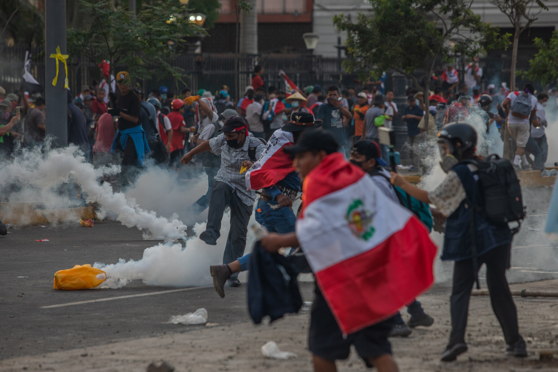 Protestas en Perú